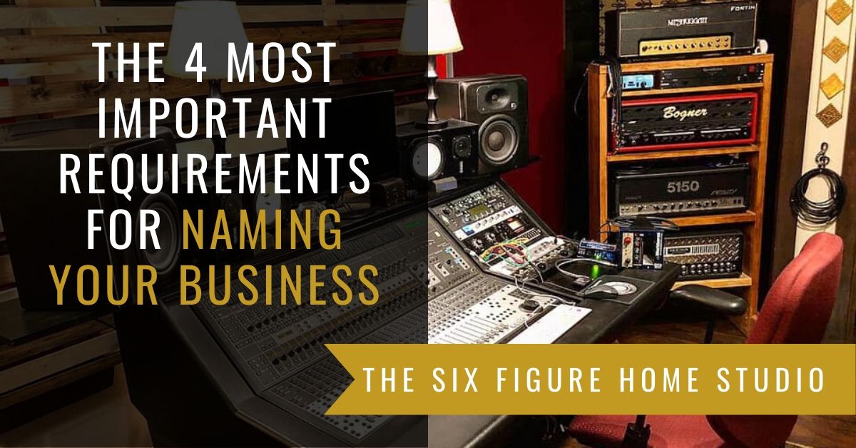 The 4 Most Important Requirements For Naming Your Business - The Six ...
