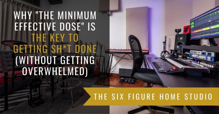 Why "The Minimum Effective Dose" Is The Key To Getting Sh*t Done ...